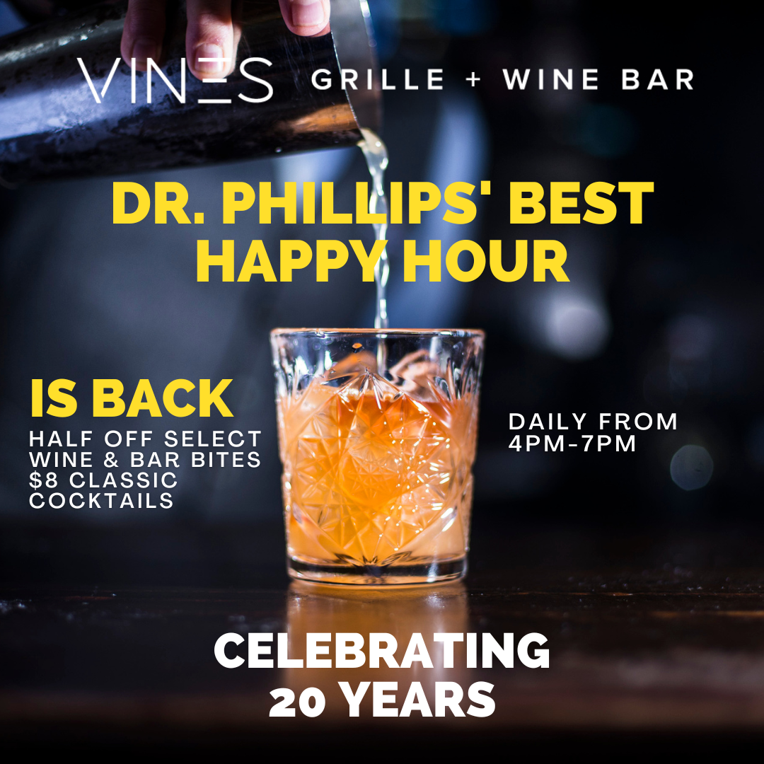 Weekly Events - Vines Grille & Wine Bar