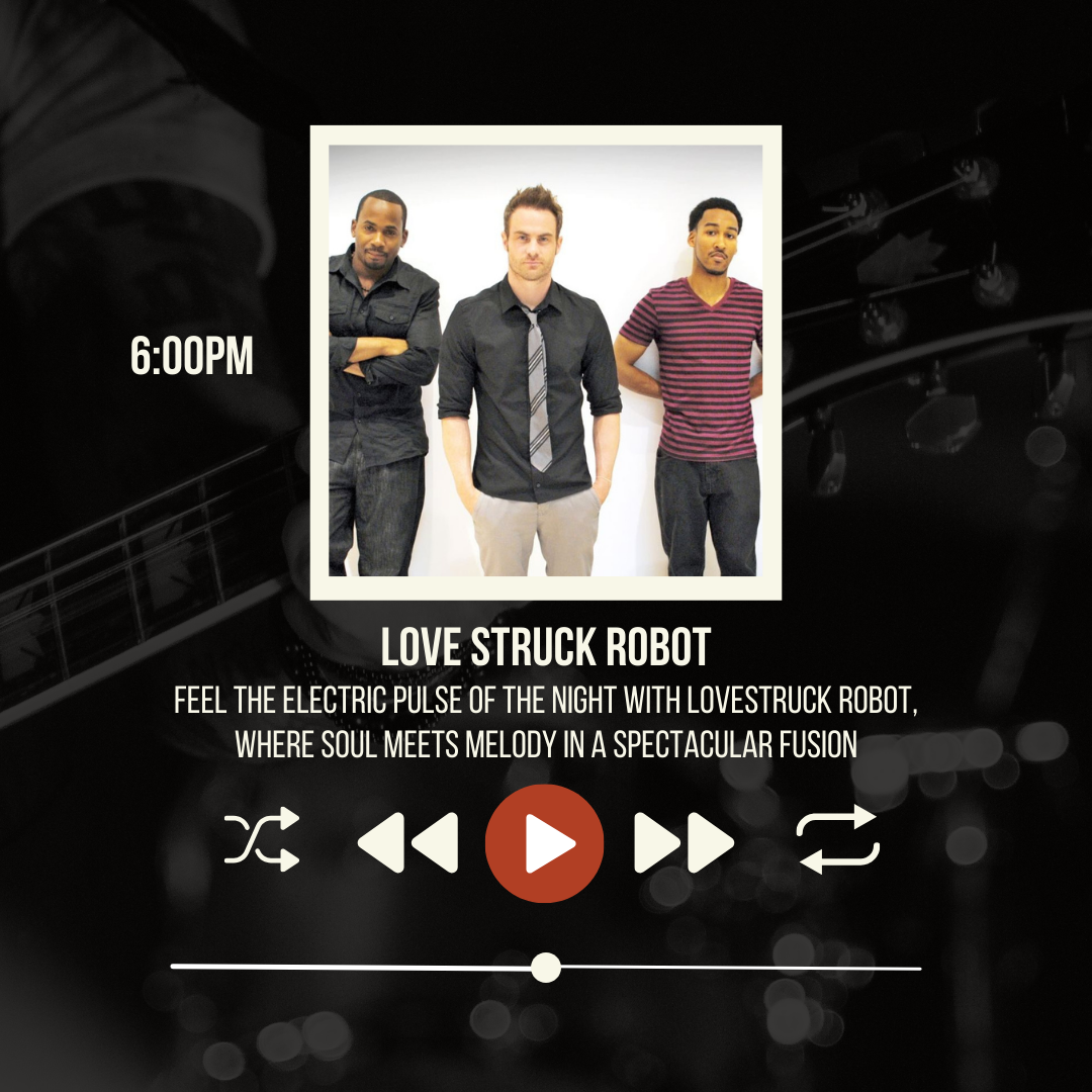 Love Struck Robot - Vines Grille & Wine Bar
